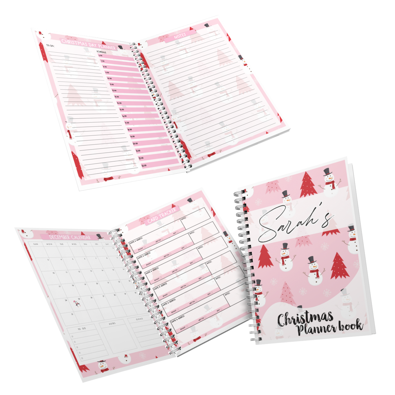 Christmas Planner Book – Missis Beeutifully Made