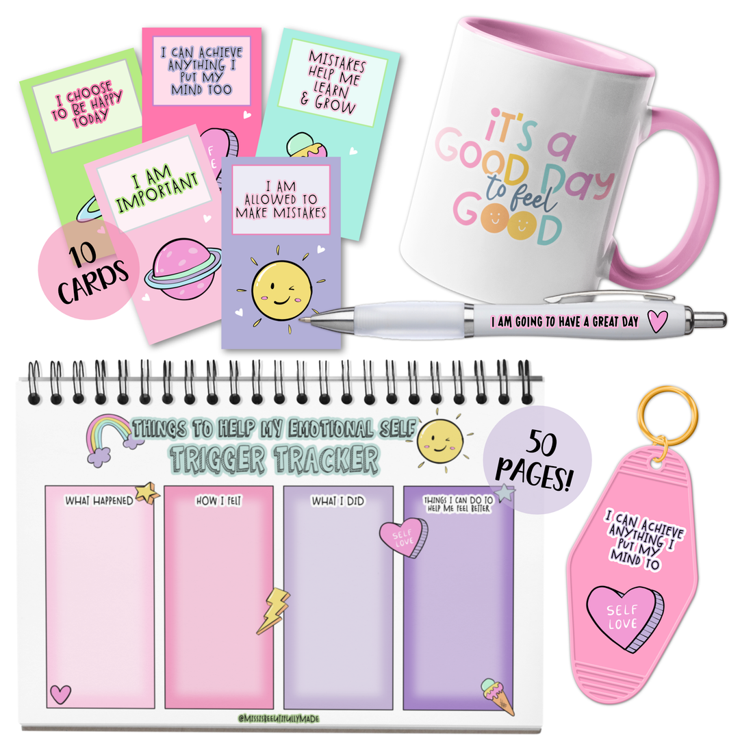 Trigger Tracker Bundle - Mental Health – Missis Beeutifully Made