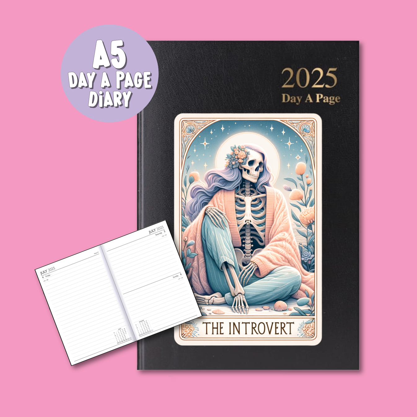 2025 Diary - The Introvert Tarot – Missis Beeutifully Made