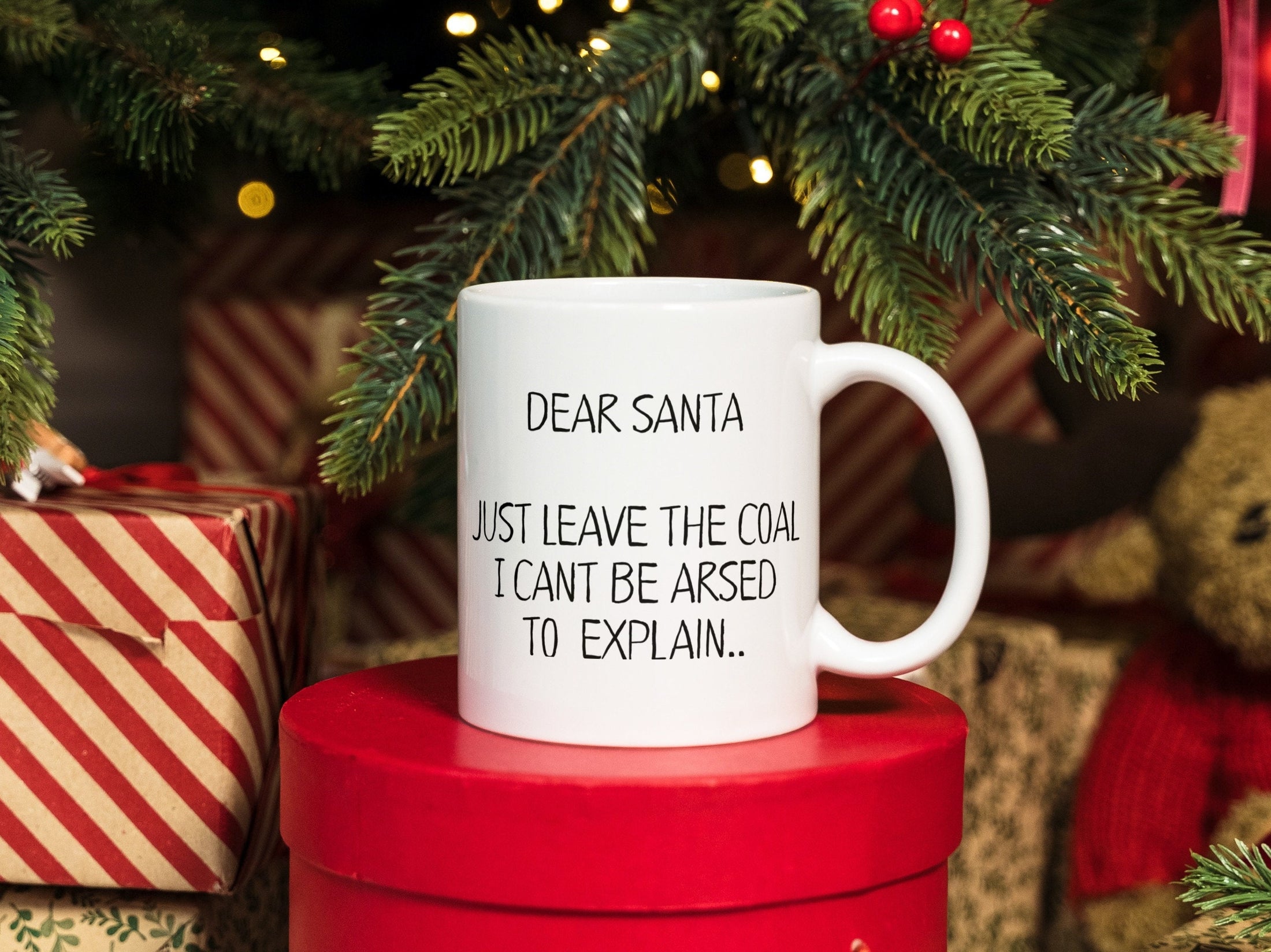Mug - Santa Just Leave The Coal – Missis Beeutifully Made